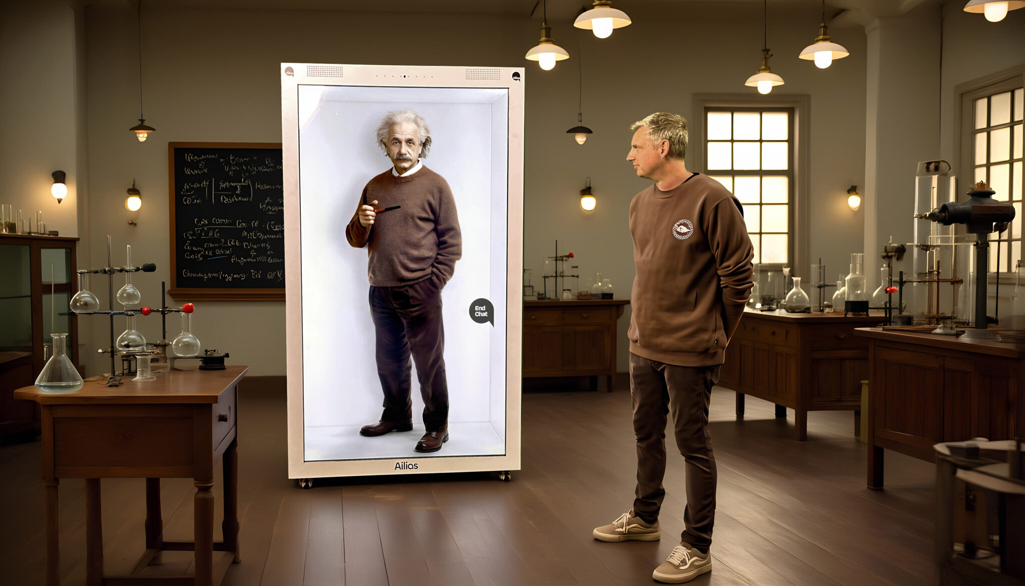 Dramatic Conversational Einstein Hologram is Revolutionising Museum ...